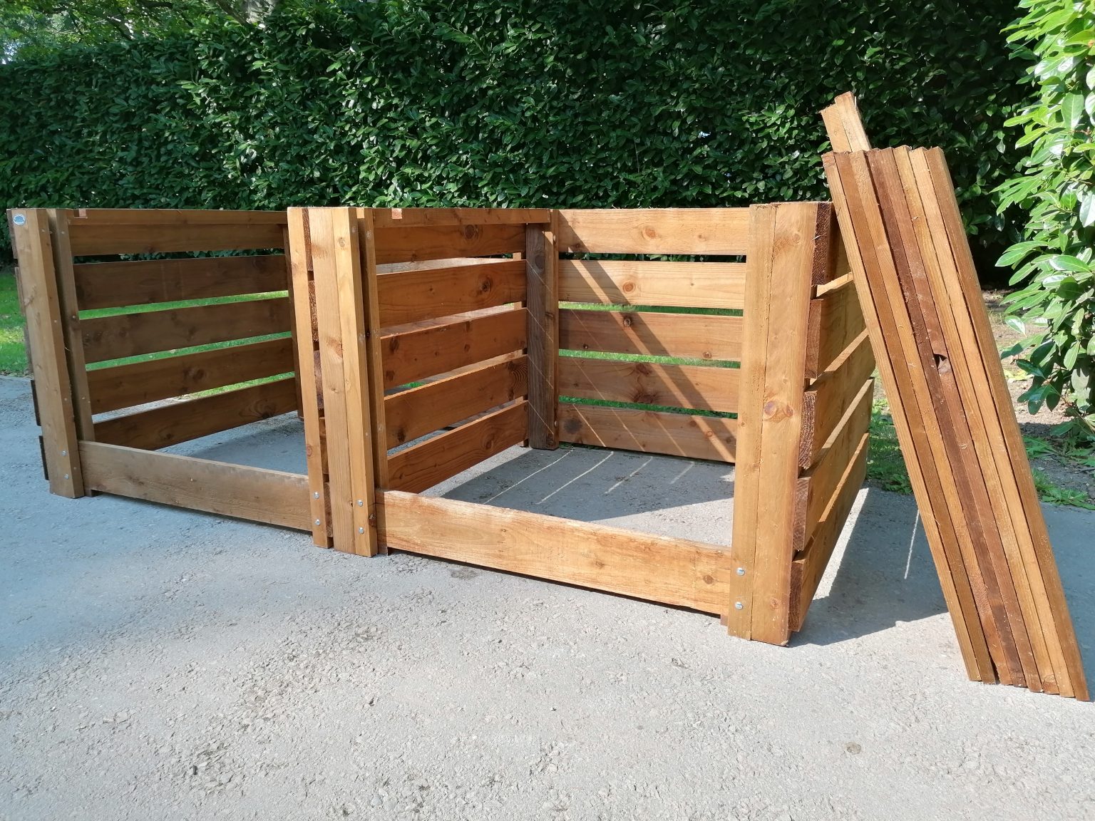 Wooden Compost Bin | Sturdy Design | Archwood Greenhouses