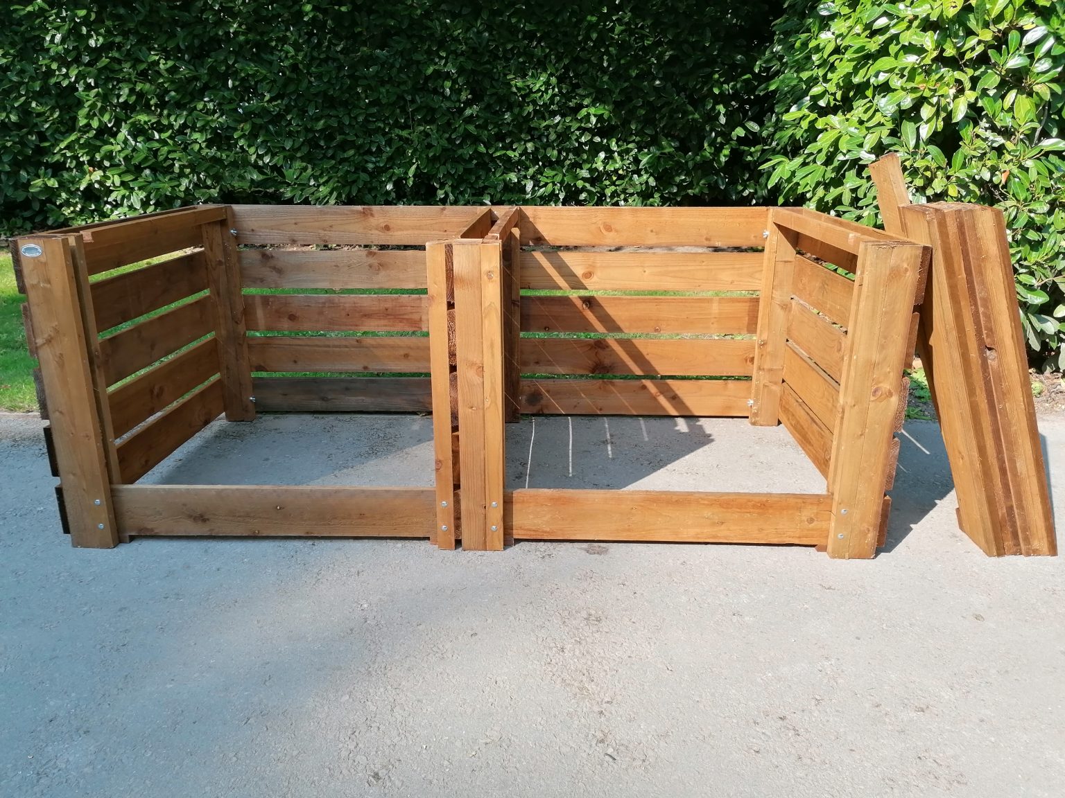Wooden Compost Bin | Sturdy Design | Archwood Greenhouses