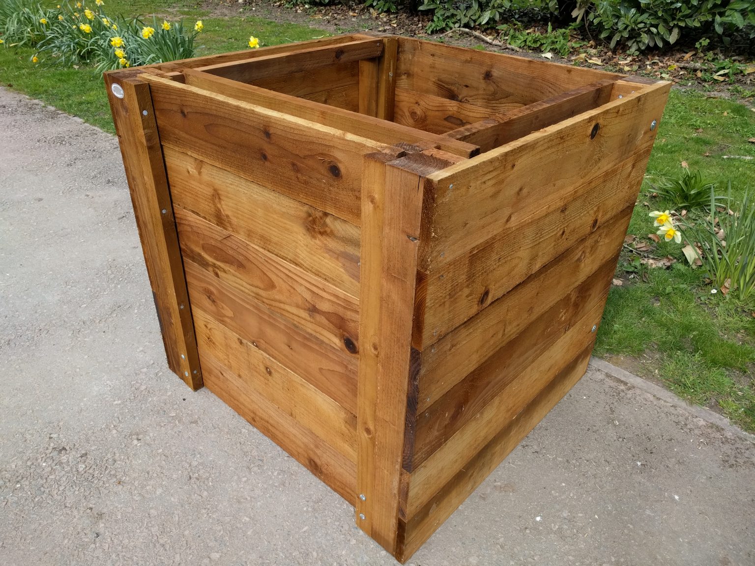 Wooden Compost Bin | Sturdy Design | Archwood Greenhouses