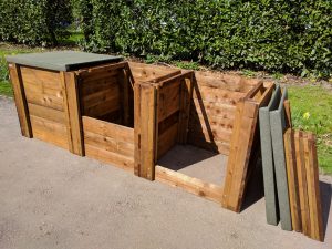 Wooden Compost Bin | Sturdy Design | Archwood Greenhouses