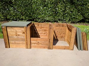 Wooden Compost Bin | Sturdy Design | Archwood Greenhouses