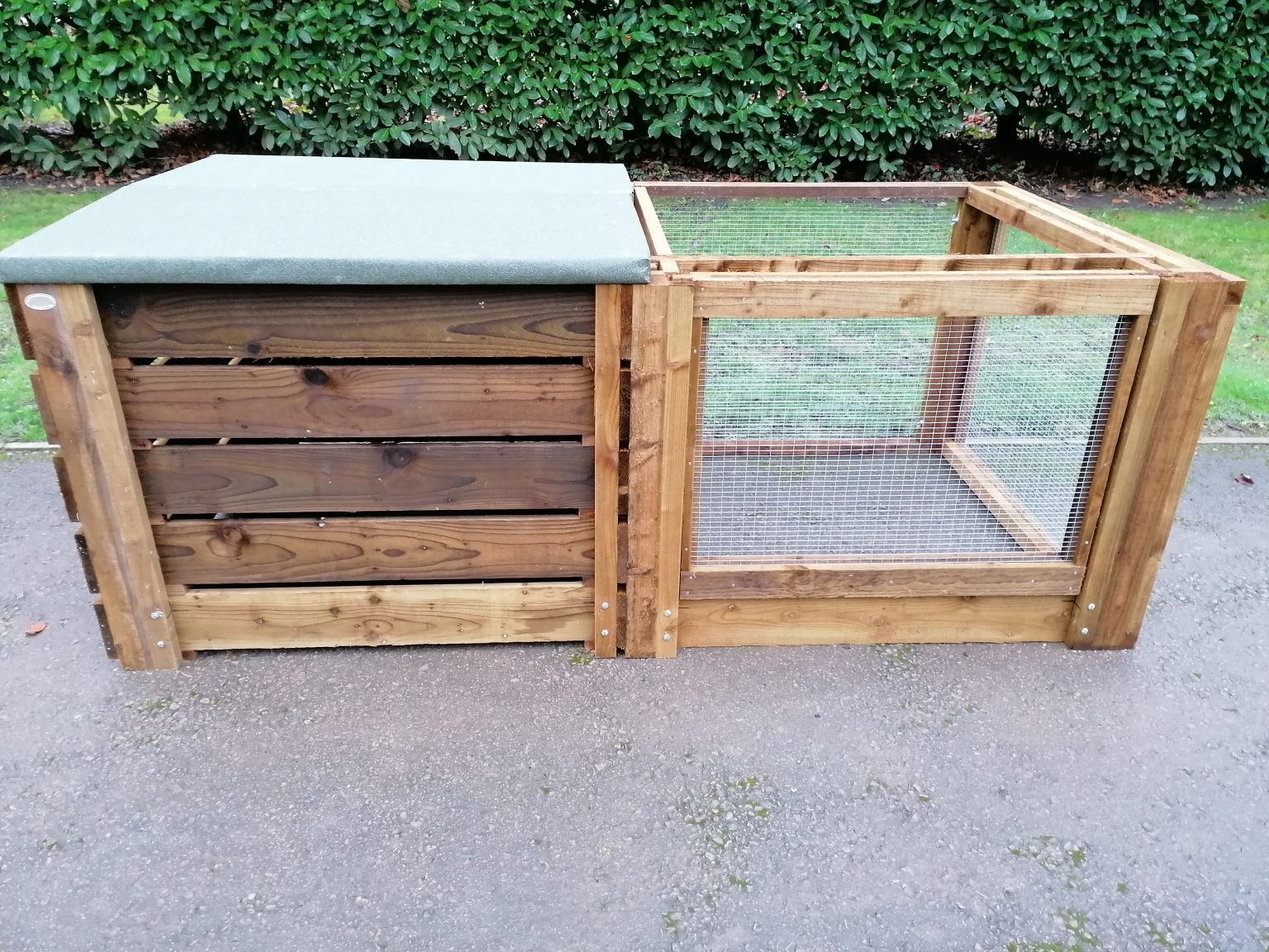 Wooden Compost Bin | Sturdy Design | Archwood Greenhouses