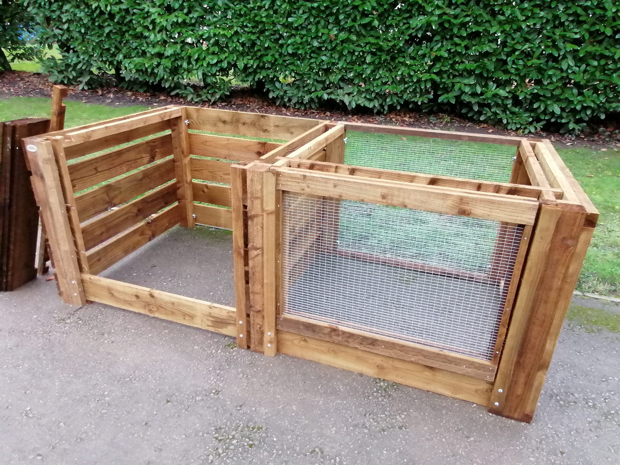 Wooden Compost Bin | Sturdy Design | Archwood Greenhouses